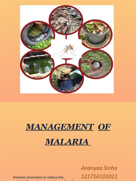 Management Of Malaria Pdf