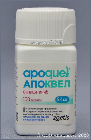 Апоквел 5,4 мг, уп. 100 таб. Препараты, применяемые в дерматологии ...