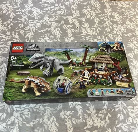 Lego Jurassic World 75941 Indominus Rex Vs Ankylosaurus New Sealed Rare