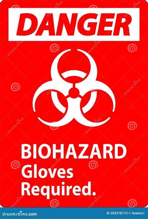 Danger Label Concealed Entrance Sign On White Background Cartoon Vector