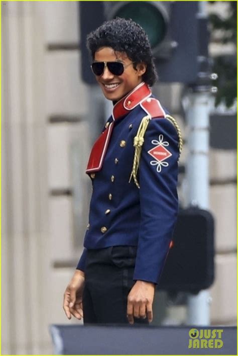 Jaafar Jackson Embodies Uncle Michael Jackson Climbs On Top Of Car