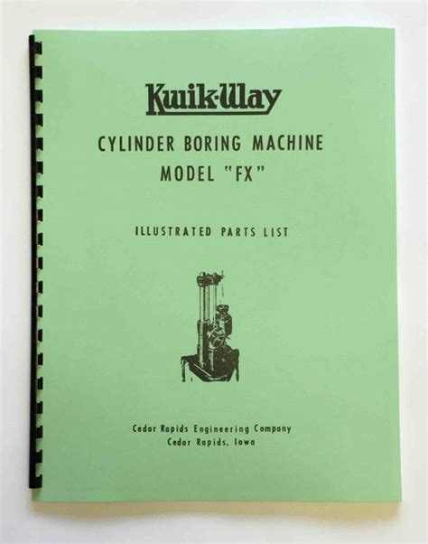 Equipment Manuals Kwik Way Manuals Boring Bar Manuals Beam