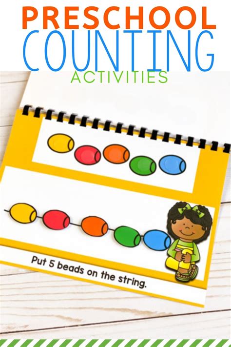 Free Bead Counting Activities For Preschool I Teach Too Preschool