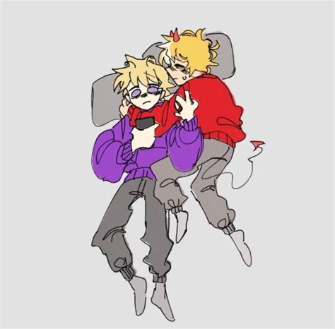 Ctommy And Purpled Fanart 🐱 Mc Wallpaper Cute Drawings Minecraft Fan Art
