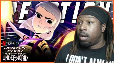 Jentry Chau Vs The Underworld Official Teaser Netflix Reaction