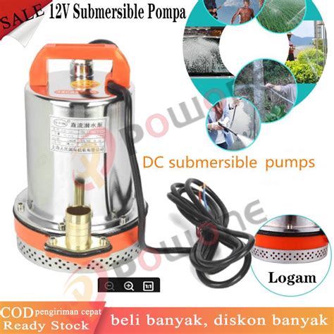 Jual Mesin Pompa Air Kolam Celup Submersible Water Pump Air Celup Pompa Air Celup Dc12v Shopee