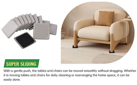 Yiemi Furniture Sliders 3 5 Square Table And Chair Leg