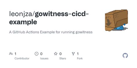 Github Leonjzagowitness Cicd Example A Github Actions Example For Running Gowitness Github Leonjzagowitness Cicd Example A Github Actions Example For Running Gowitness