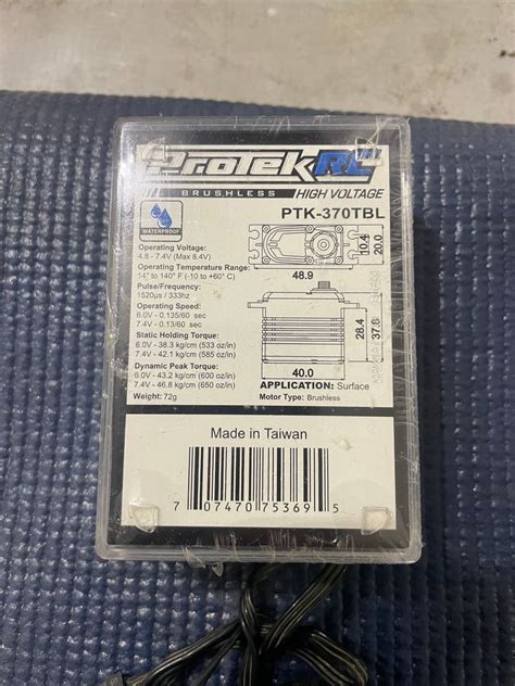 protek black label servo lot r c tech forums