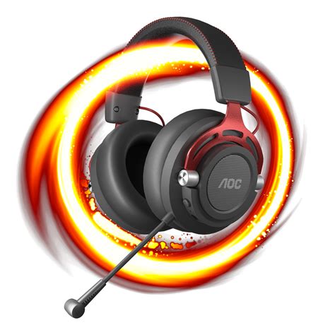 Aoc Gh401 Wireless Gaming Headset With 2 4ghz Usb Connection For Pc