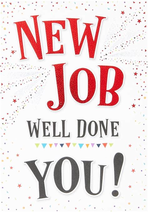 Job Well Done Images Well Done Card Congratulations Card New Job