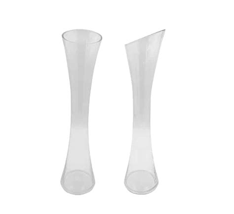Tall Slanted Glass Vase 58cm Home In 1