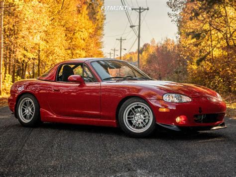 2001 Mazda Miata Base With 15x85 Enkei Rpf1 And Bridgestone 205x50 On