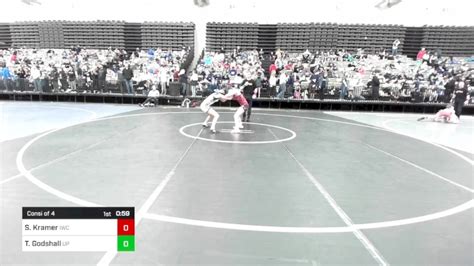 95 Lbs Consi Of 4 Stella Kramer Immortals Wrestling Club Vs Theresa Godshall Upper Perkiomen