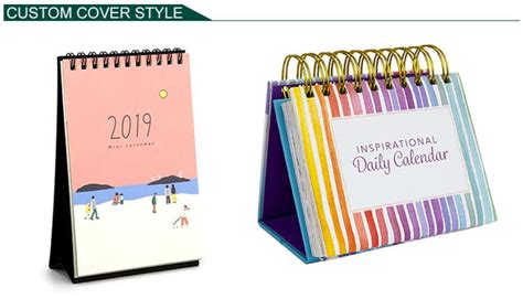 Custom Folding Desk Daily Calendar Printing