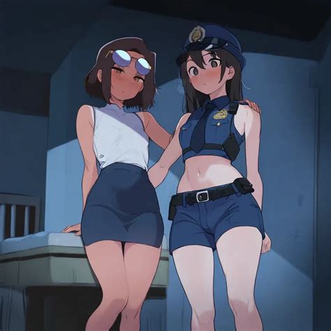 Femdom Police Duo