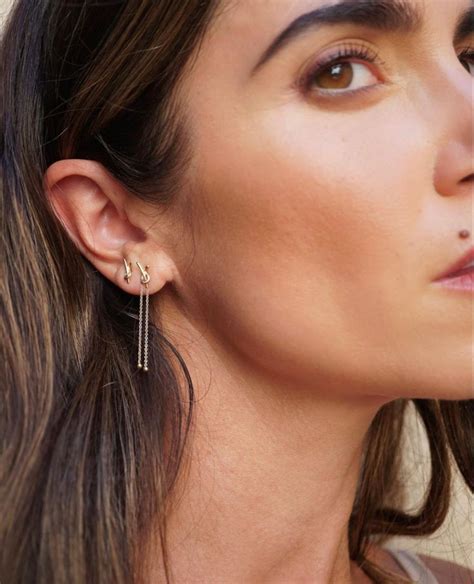 Pin By יעל לוי On Nikki Reed Sustainable Jewelry Knot Earrings Earrings