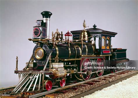 Steam Locomotive Associated With The Erie Railroad In The United