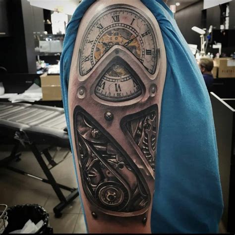 11 Clockwork Tattoo Ideas Youll Have To See To Believe