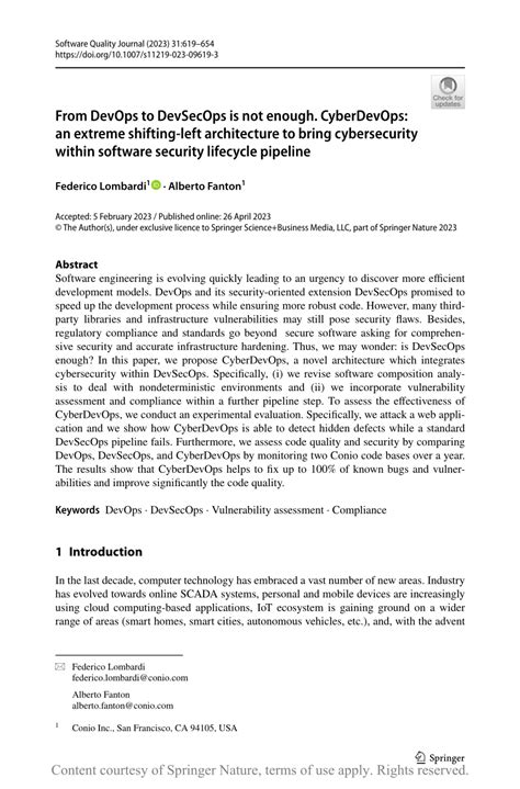 From Devops To Devsecops Is Not Enough Cyberdevops An Extreme