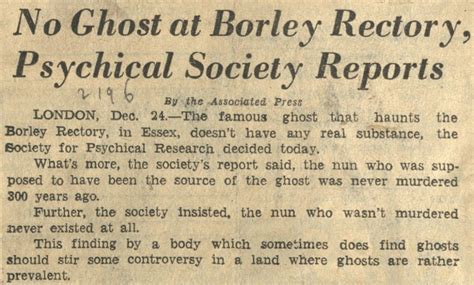 The Haunting Of Borley Rectory Garrett Collection