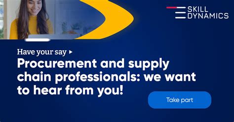 Procurement And Supply Chain Professionals We Want To Hear From You