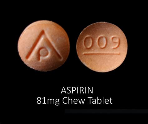 Dailymed Aspirin 81 Mg Aspirin Tablet Chewable
