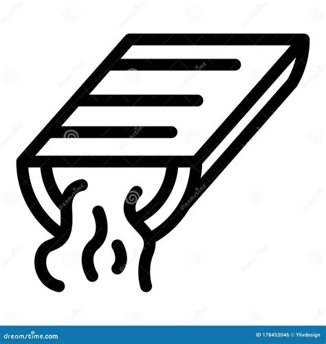 Construction Gutter Icon Outline Style Stock Vector Illustration Of Corner Outline 178453046