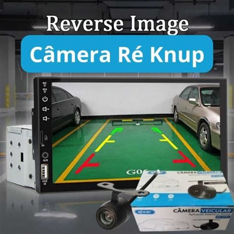 Outpec Multimídia Tipo Dvd Mp5 Automotivo Universal 1 Din 2 Din Câmera Ré Knup