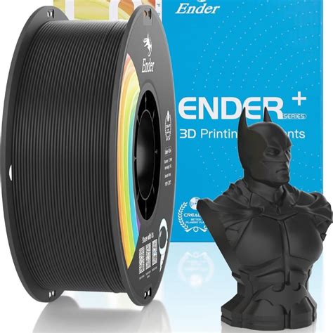 Ender Pla Plus 1 75 1kg Crna Black Voxellab 3d Market
