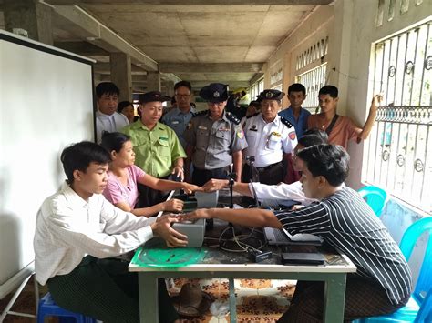 ကျိုက်လတ်မြို့နယ်၌ ဇီဝဆိုင်ရာ အချက်အလက်ကောက်ယူခြင်းလုပ်ငန်းများ ဆောင်ရ