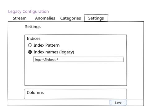 Logs Ui Use Kibana Index Patterns In The Source Configuration · Issue