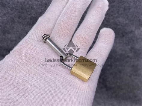 Titanium Tetherspout For Non Piercing Chastity Badassworkroom Pro