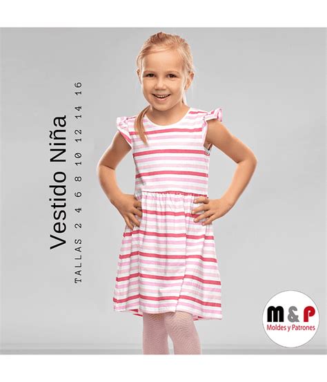 Pack De Moldes De Vestidos Para Niñas