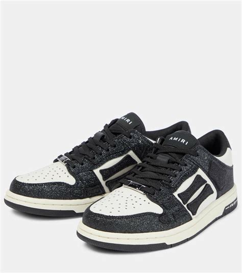 Amiri Skel Top Embellished Low Top Sneakers Amiri