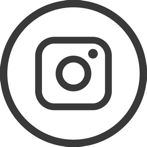 Instagram Black Logo Pngs For Free Download