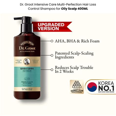 Dr Groot Anti Hair Loss Shampoo Conditioner Hair Tonic Shopee Singapore