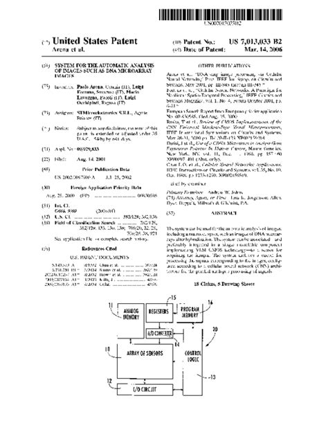 Pdf System For The Automatic Analysis Of Images Such As Dna Microarray Images