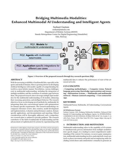 Pdf Bridging Multimedia Modalities Enhanced Multimodal Ai