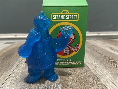 Cookie Monster Limited Edition Blue Chase Jason Freeny Sesame Street Hobbies And Toys Toys