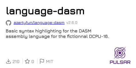 Language Dasm