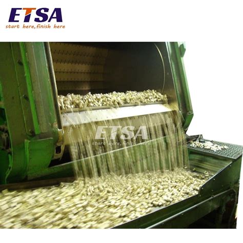 automatic loading and unloading crawler abrator tumbling steel belt