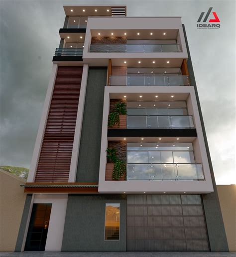 Edificio Multifamiliar Edificio Multifamiliar Fachada De Casas Bonitas Casa De 3 Pisos