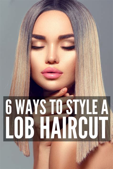 How To Style A Lob 6 Step By Step Hair Tutorials We Love Hairstyles