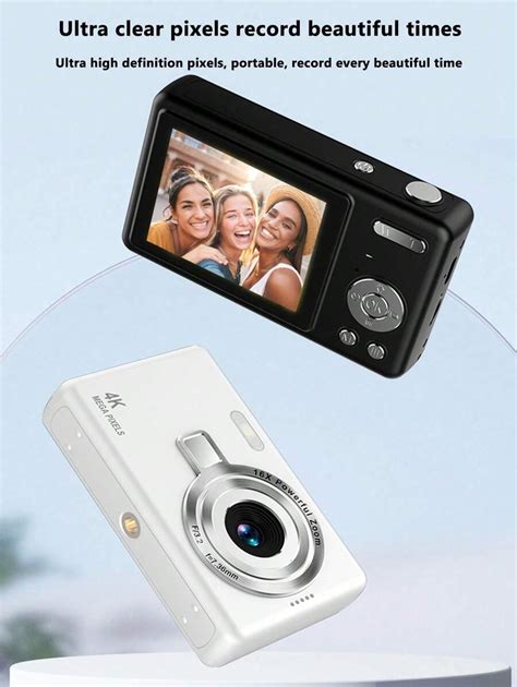 Ccd Stil Modell 24 Zoll Foto Pixel Hd Digitale Tragbare Kamera Geschenk Speicherkarte Muss