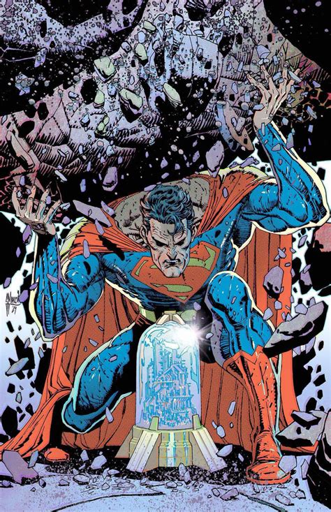 Guillem March Original Art Superman Unlimited 8 Cover Kirbys Comic Art