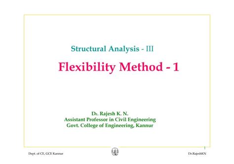 Ch 1 Structural Analysis Stiffness Method Pdf