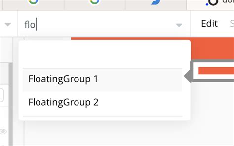 elements in floating group not working need help bubble forum