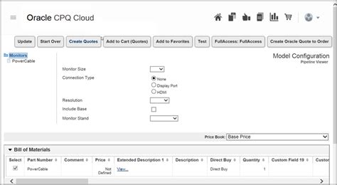 Oracle Cpq Cloud Release 18c