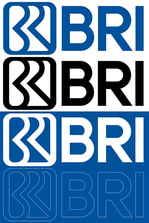 Logo Bri Png Vector Logo Transparan Berbagai Warna